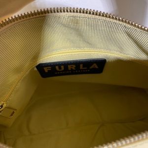 Furla | Bags | Furla Ginger Small Hobo Bag In Yellow Leather | Poshmark